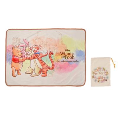Winnie the Pooh and Friends Blanket Reversible with Purse, POOH'S DAY 2023
