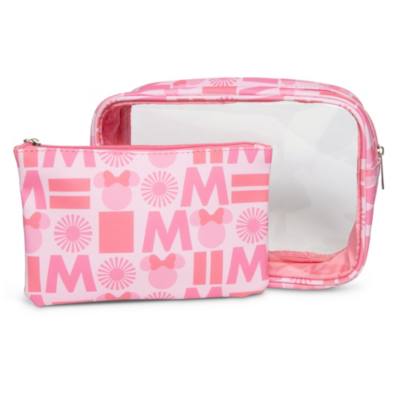 Pink Minnie 2-Piece Pouch Set